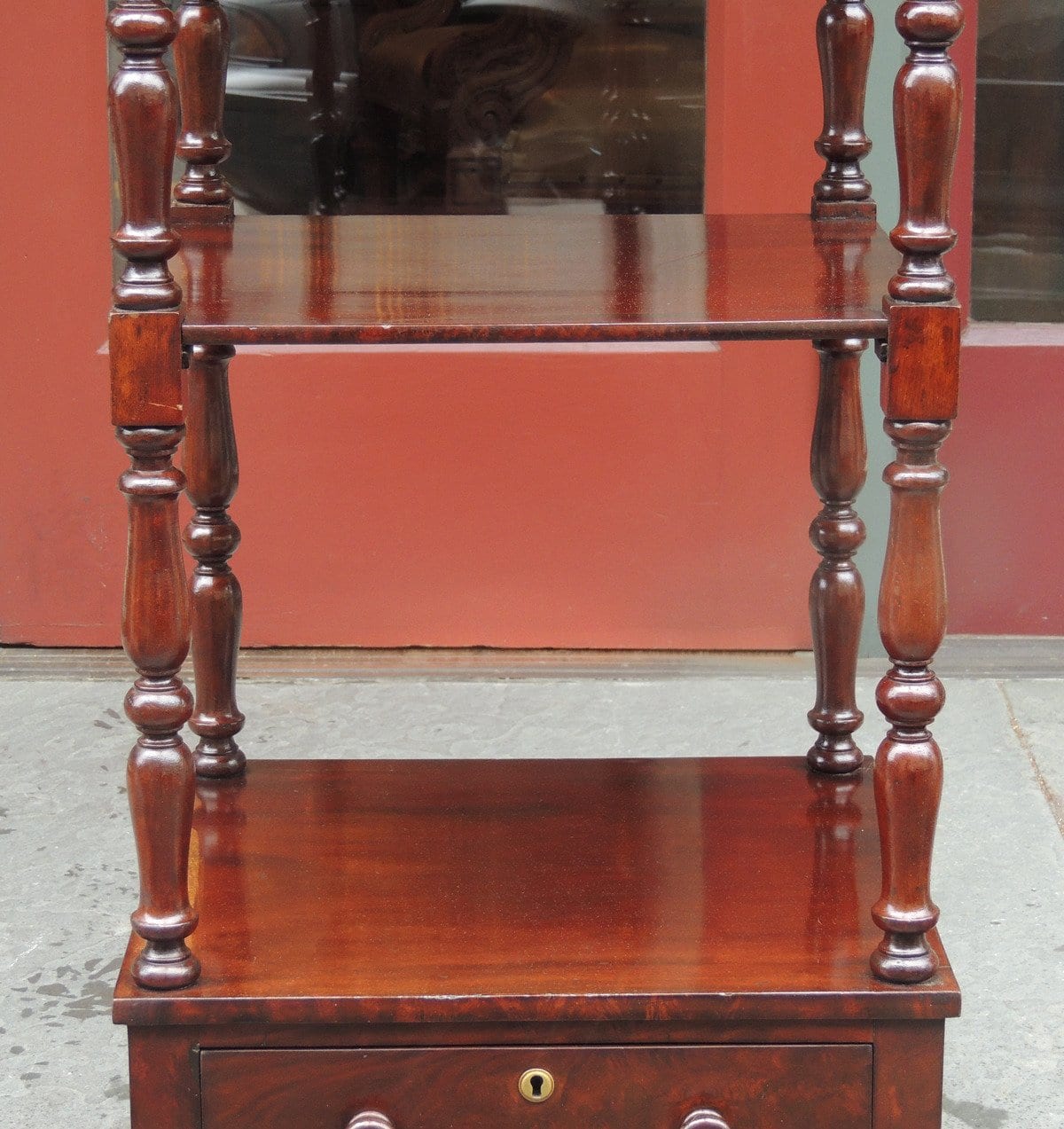 19th Century English Regency Mahogany Library Stand | David Skinner ...